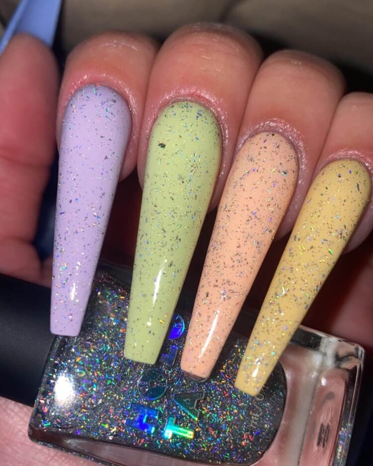 51 Best Easter Acrylic Nails - Ak Pal Kitchen