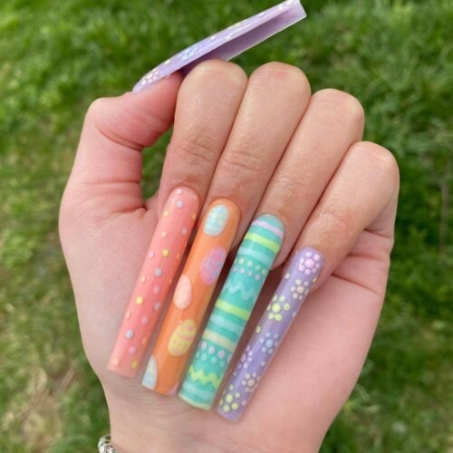 51 Best Easter Acrylic Nails - Ak Pal Kitchen