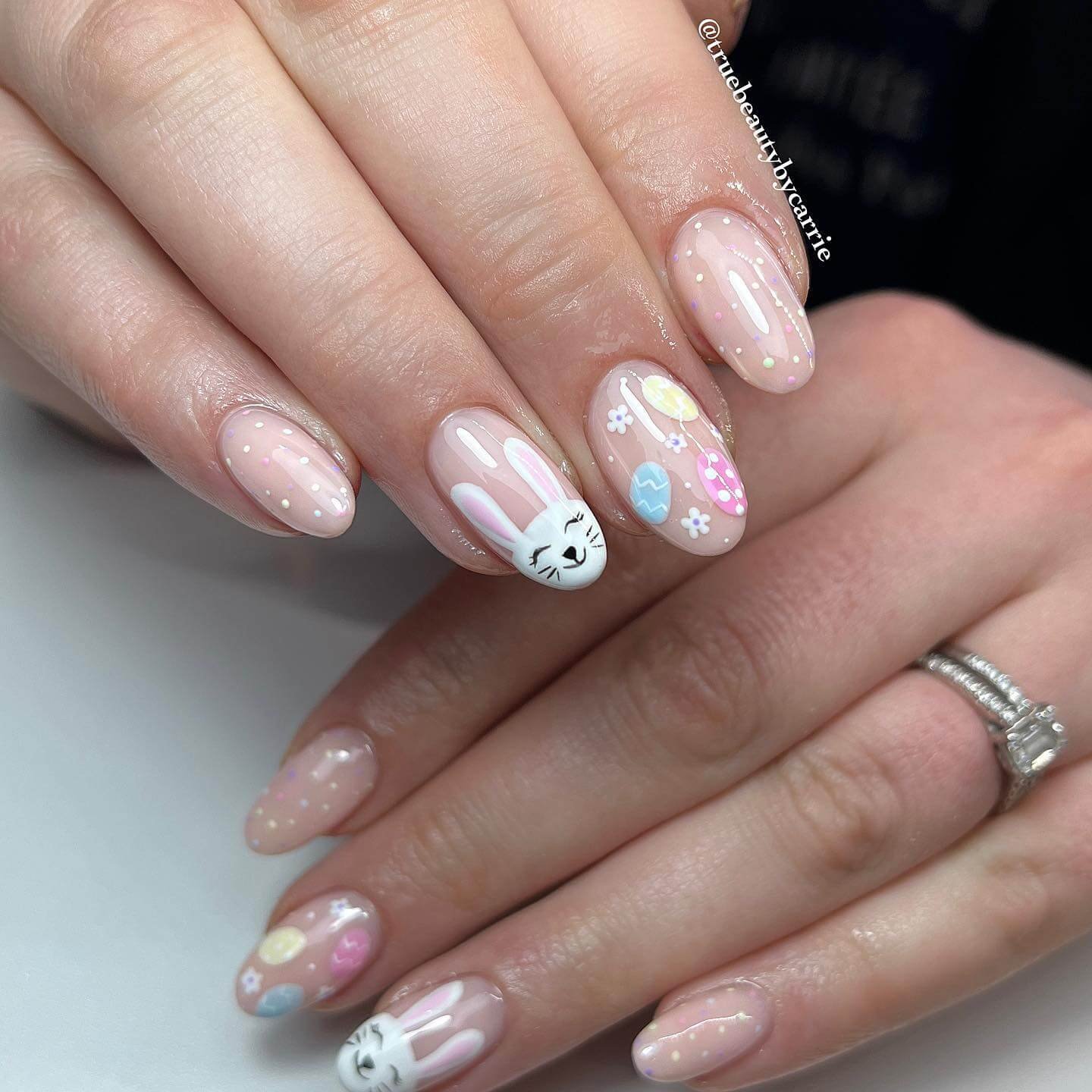 31 Cute Easter Egg Nails - Ak Pal Kitchen