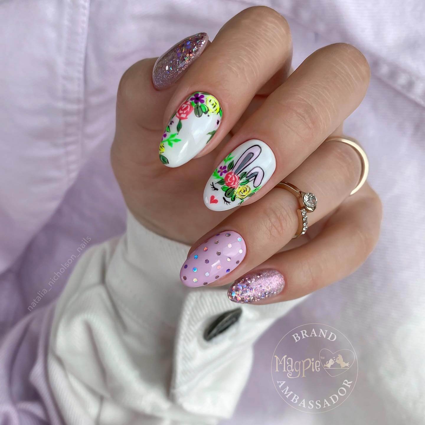 51 Best Easter Nails - Ak Pal Kitchen