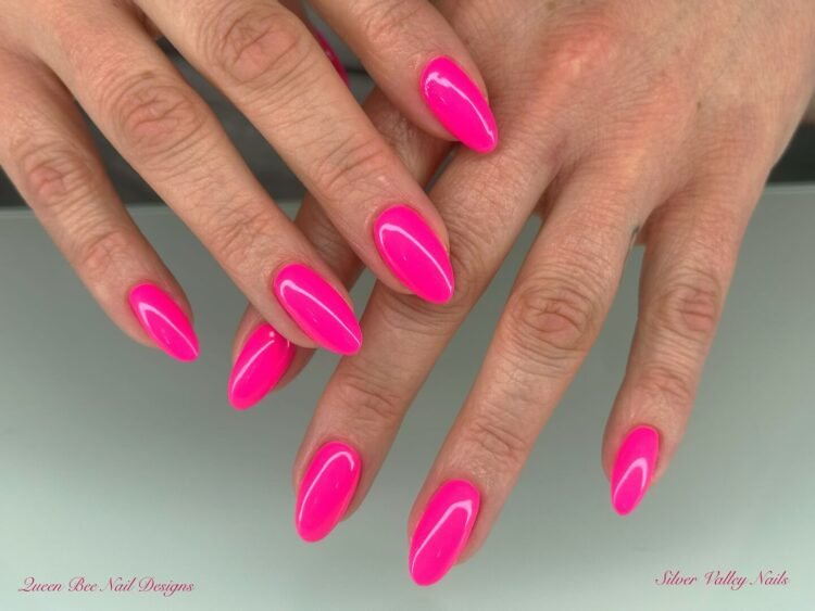 31 Cute Hot Pink Nails - Ak Pal Kitchen
