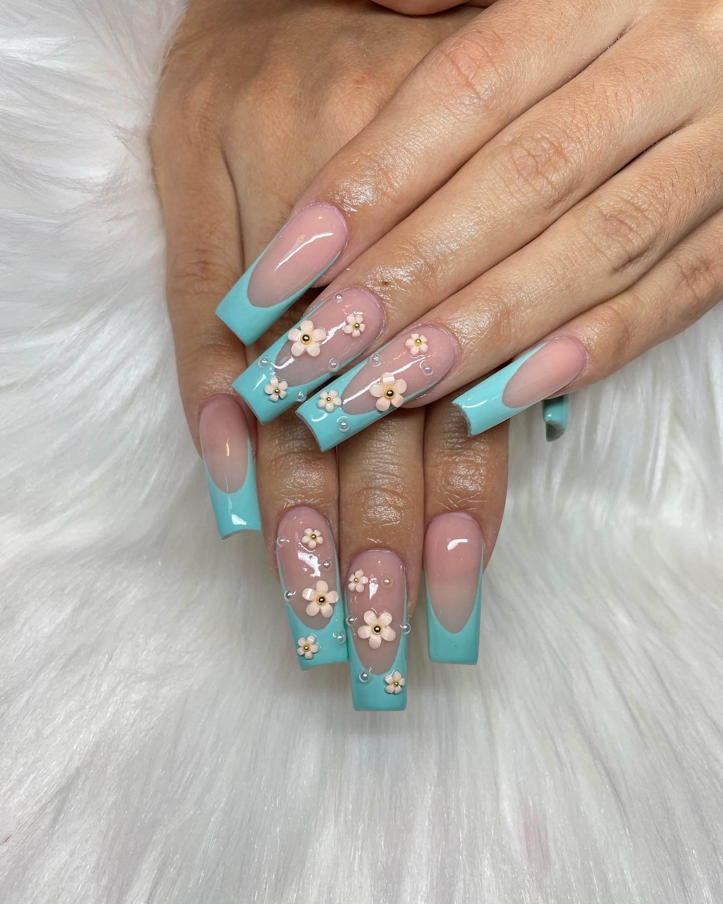 25 Best Spring Acrylic Nails - Ak Pal Kitchen