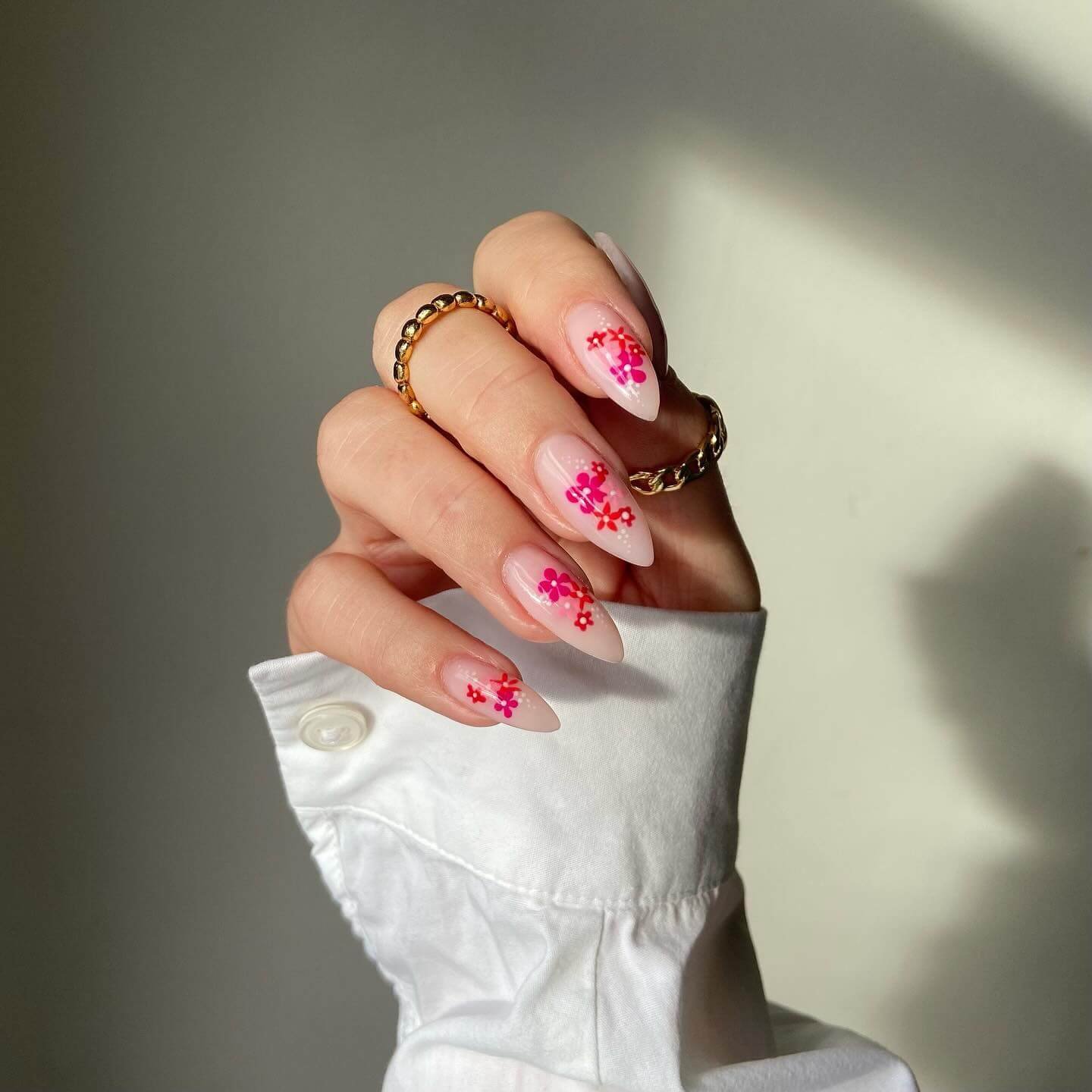 51 Best Spring Floral Nails - Ak Pal Kitchen
