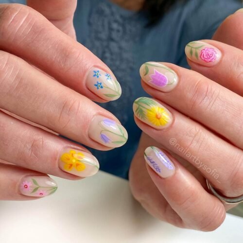 51 Best Spring Nail Art Designs - Ak Pal Kitchen