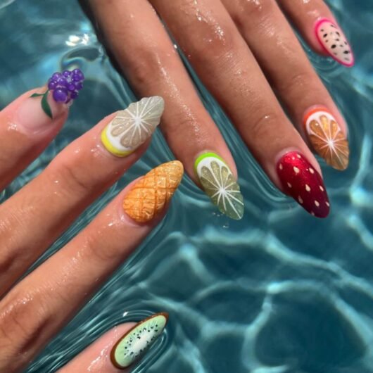 31 Cute Fruit Nail Art - Ak Pal Kitchen