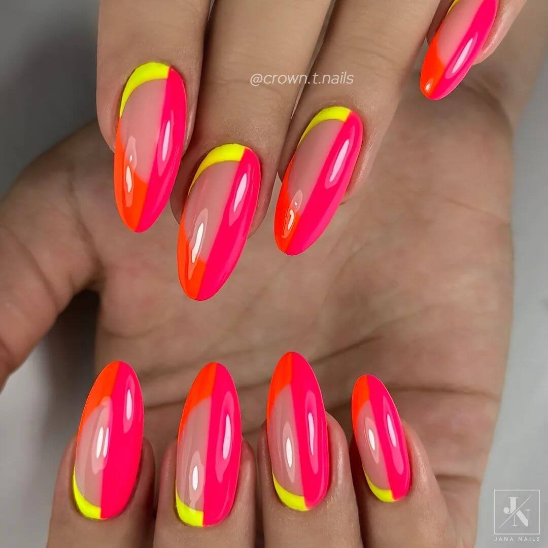 31 Bright Neon Summer Nails - Ak Pal Kitchen