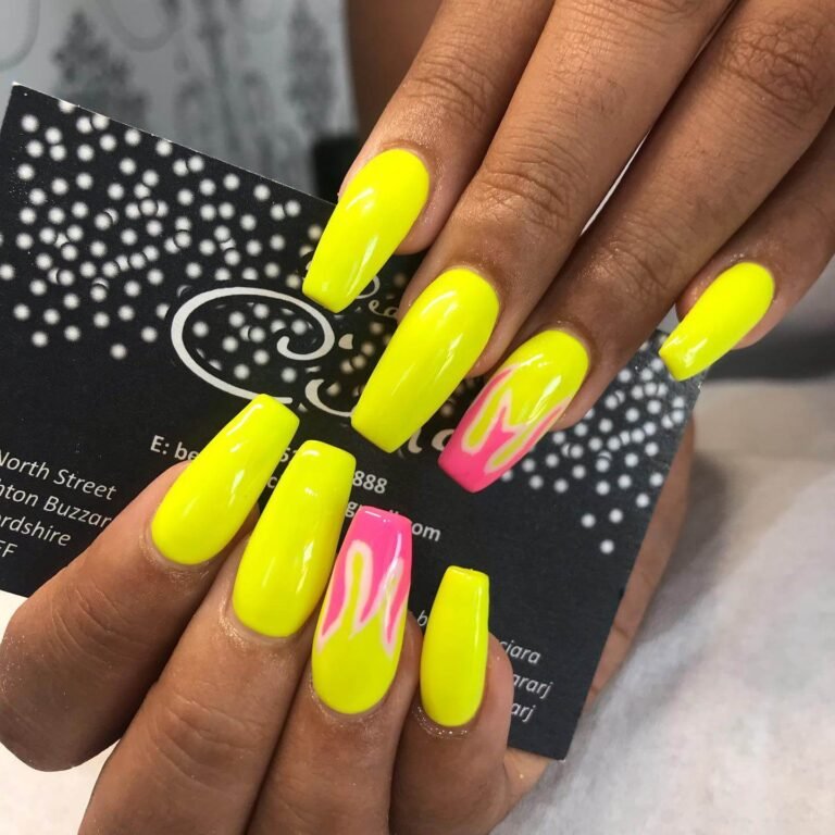 31 Bright Neon Summer Nails - Ak Pal Kitchen