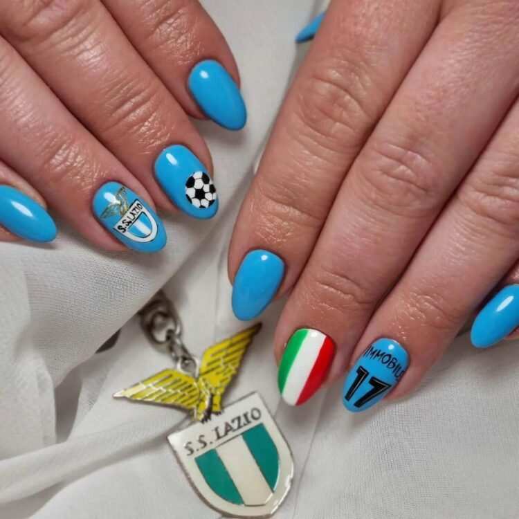31 Trendy Football Nails - Ak Pal Kitchen