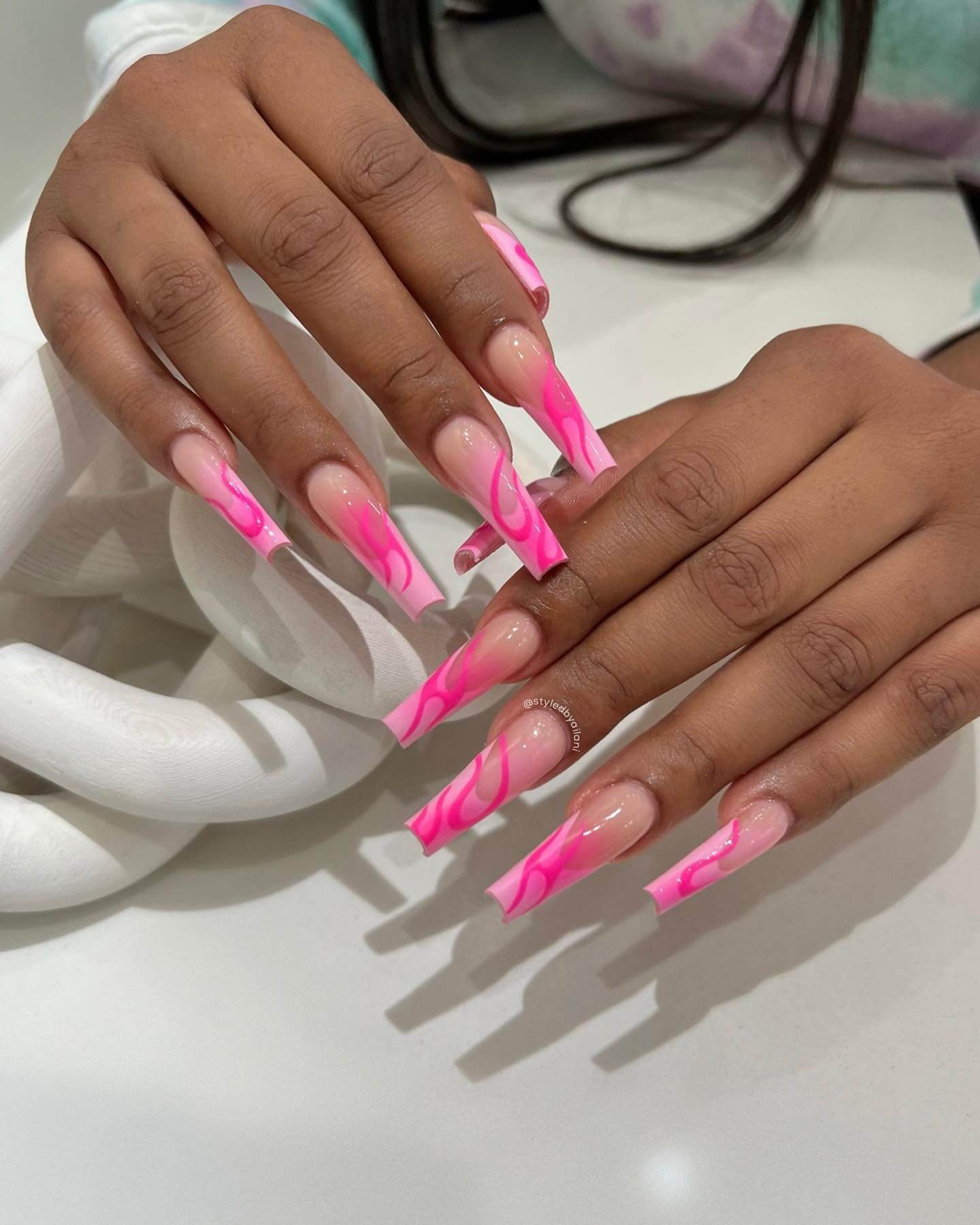 31 Trendy Pink Nail Designs - Ak Pal Kitchen