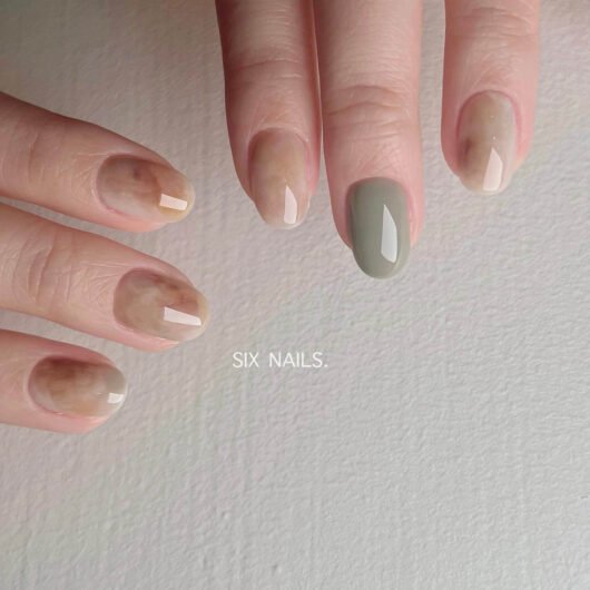 31 Trendy Earth Tone Nails - Ak Pal Kitchen