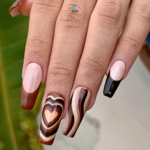 31 Trendy Earth Tone Nails - Ak Pal Kitchen
