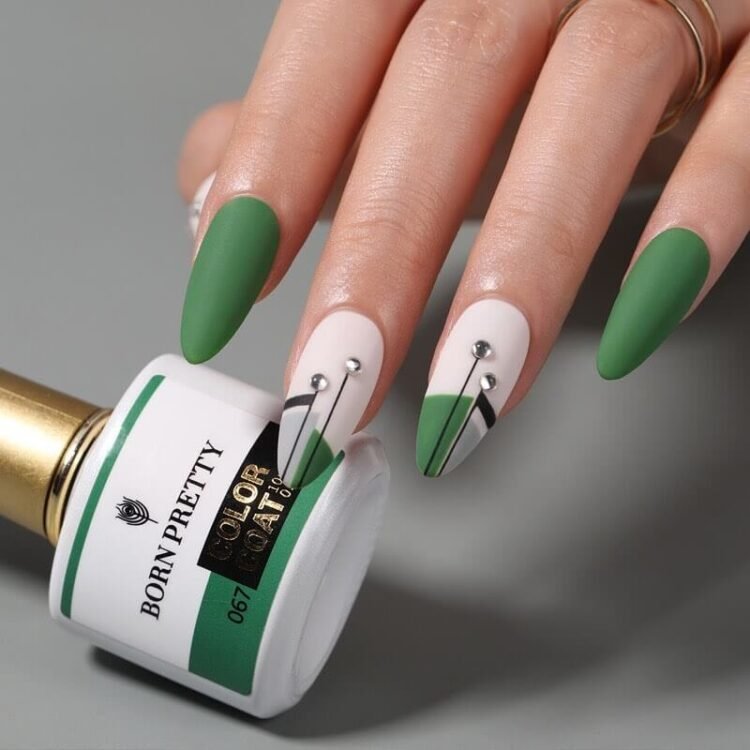 31 Best Geometric Nail Art Designs - Ak Pal Kitchen