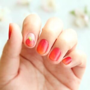 21 Cute Apple Nails - Ak Pal Kitchen