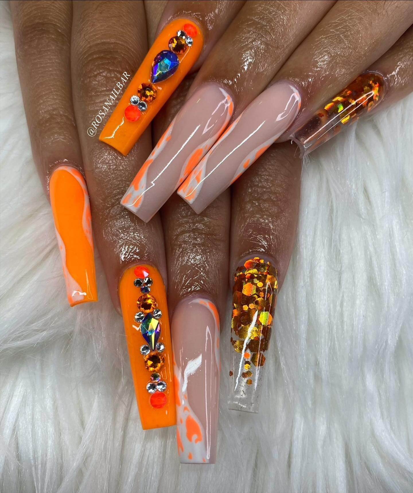 31 Stunning Fall Nail Ideas - Ak Pal Kitchen