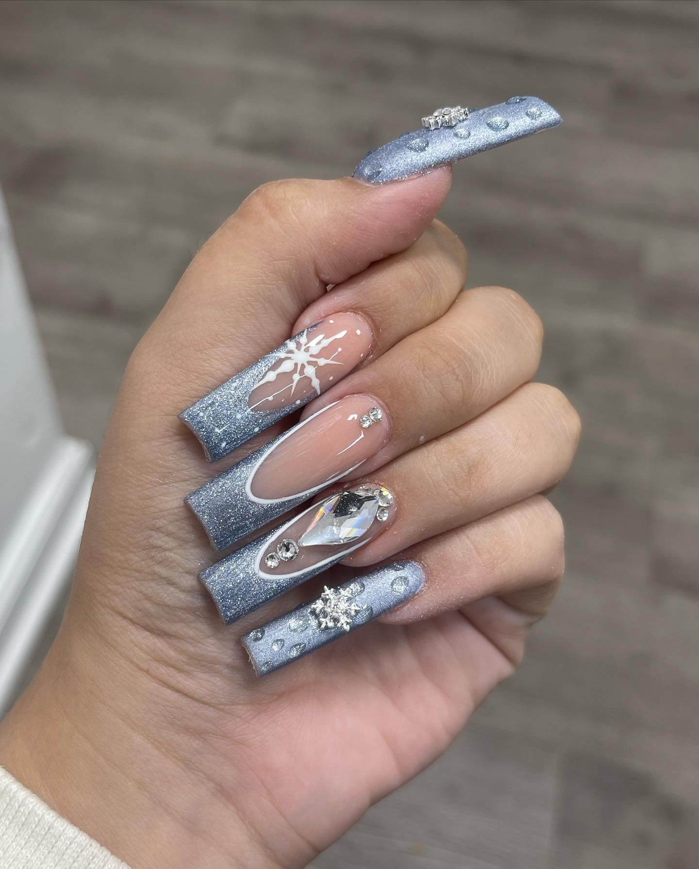 21 Trendy Winter Nails - Ak Pal Kitchen