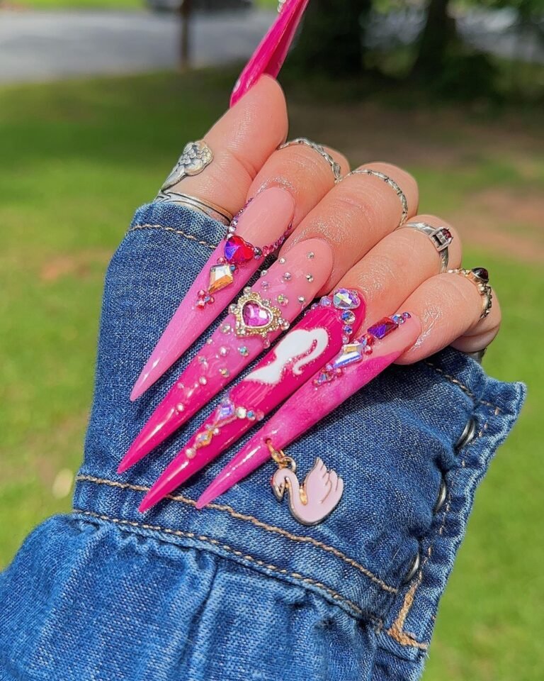 101 Cute Pink Nails - Ak Pal Kitchen
