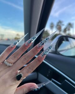 31 Stunning Stiletto Nails - Ak Pal Kitchen