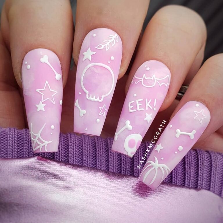 21 Gorgeous Baby Pink Nails - Ak Pal Kitchen