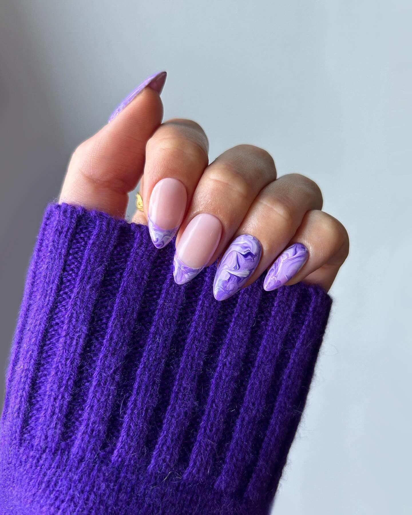 31 Cute Purple Nails - Ak Pal Kitchen